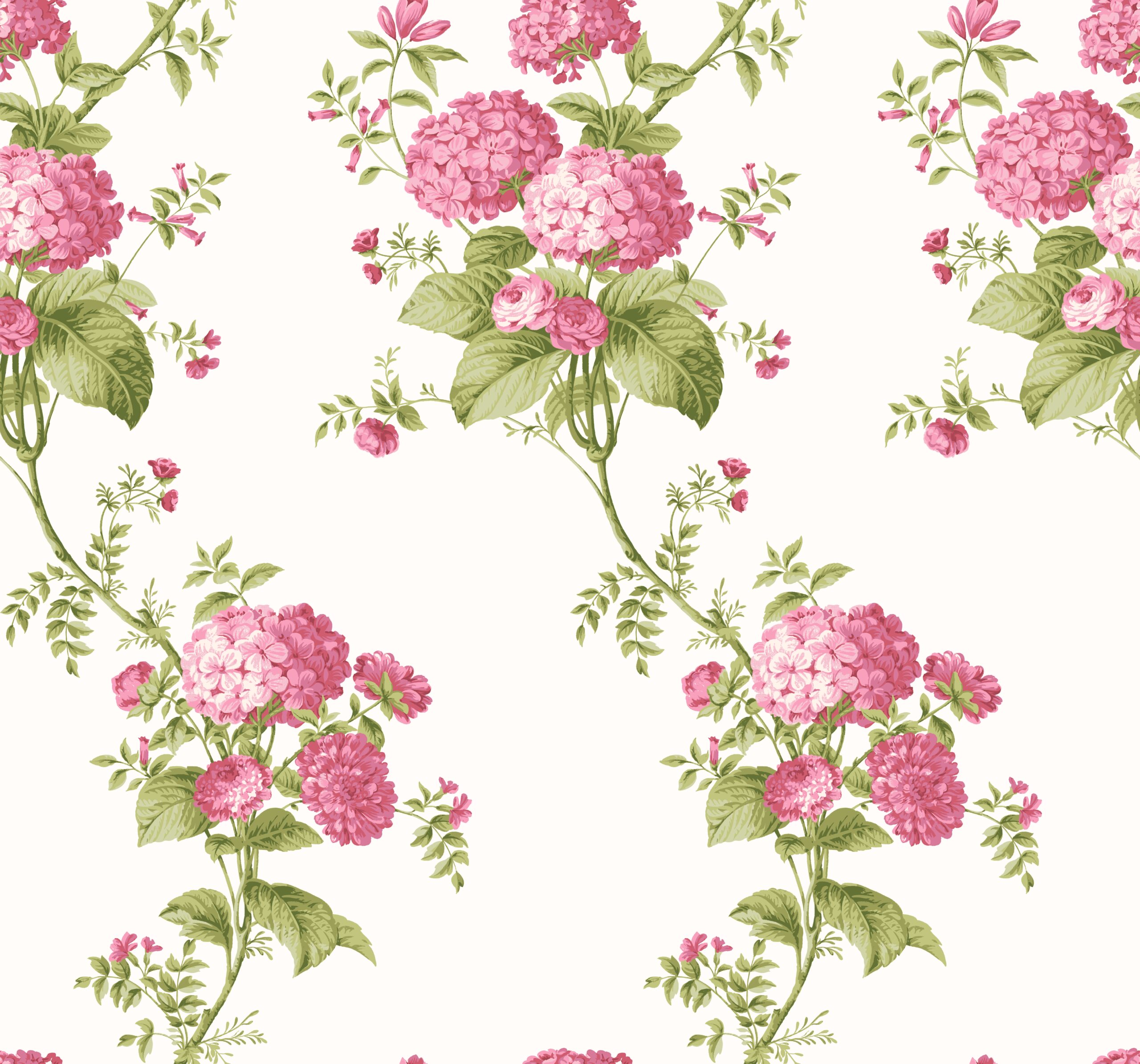 Heidi - Rose wallpaper | Spring Garden Wallpaper | The Design Archives