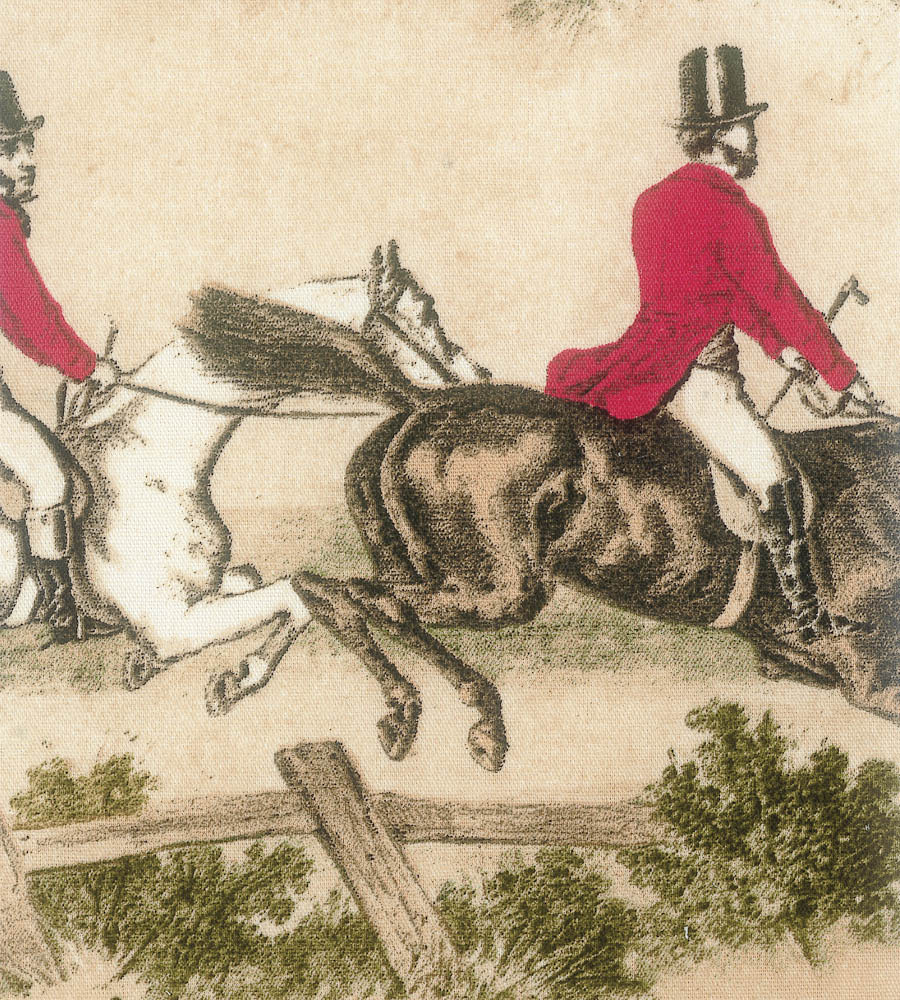 Hunting Scenes - 69 fabric | Country Pursuits | Lewis & Wood