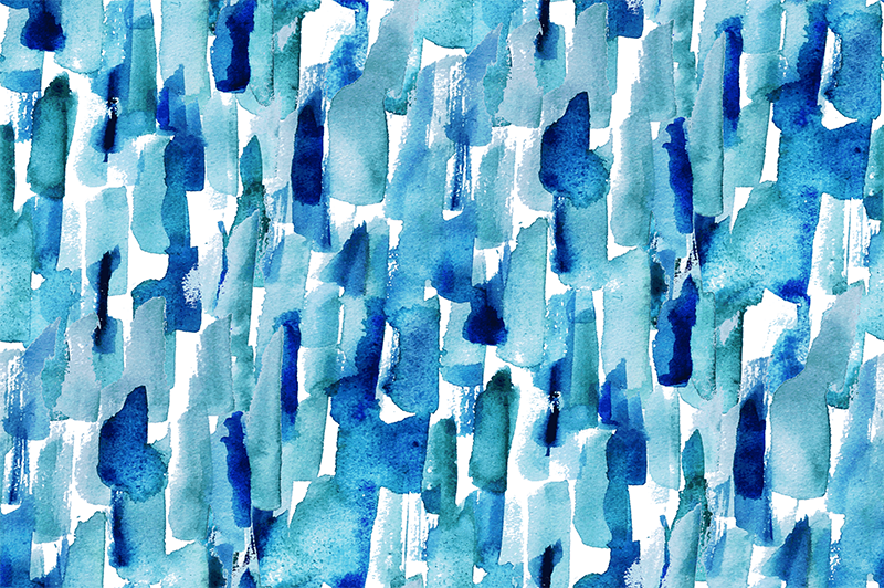 Impasto - Blue fabric | Contemporary Velvets | Utopia