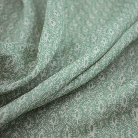 Java - Celadon fabric | Indienne | Warwick