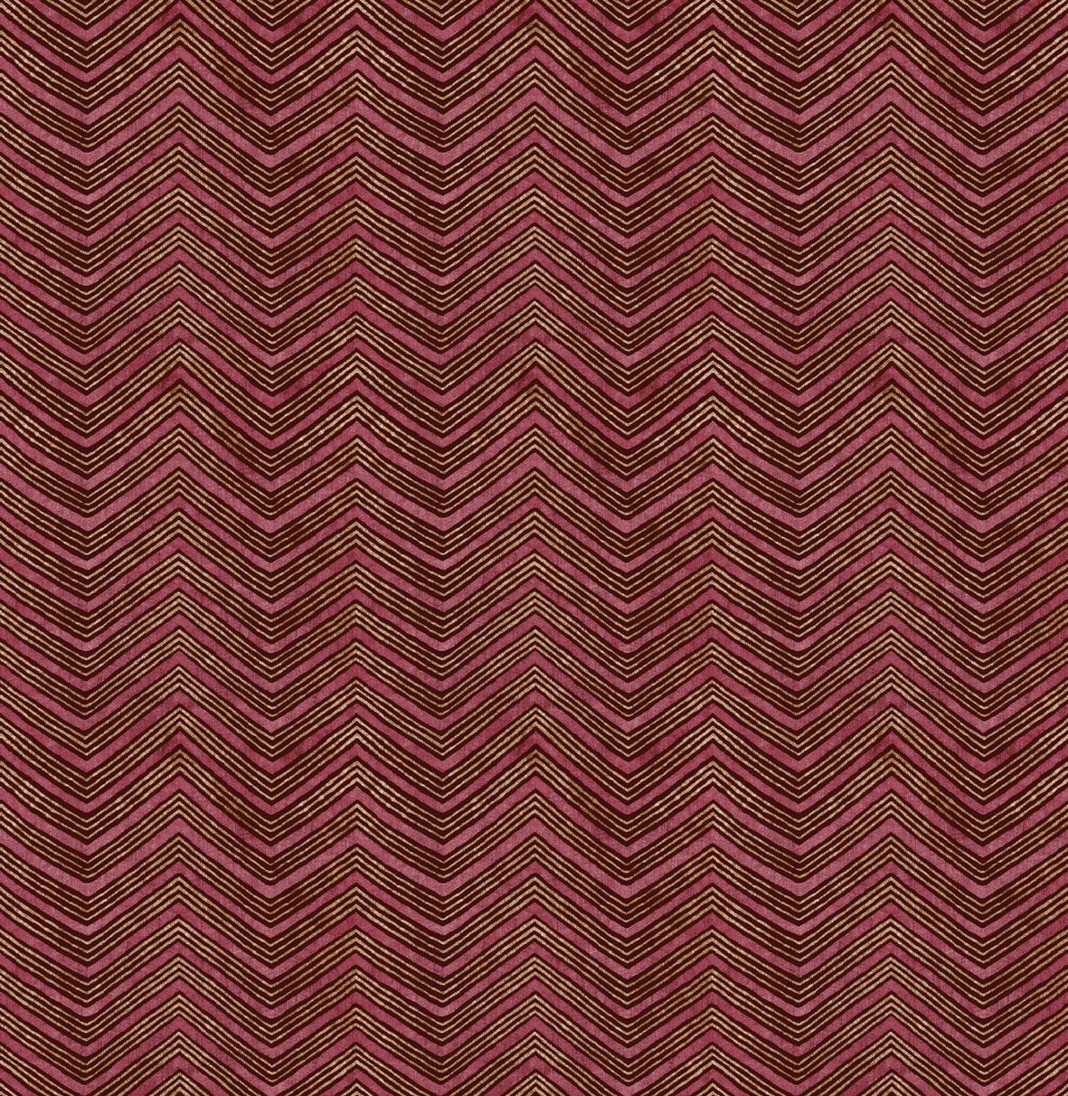 Jaipur - Cranberry fabric | V&A Eastern Journey | Arley House