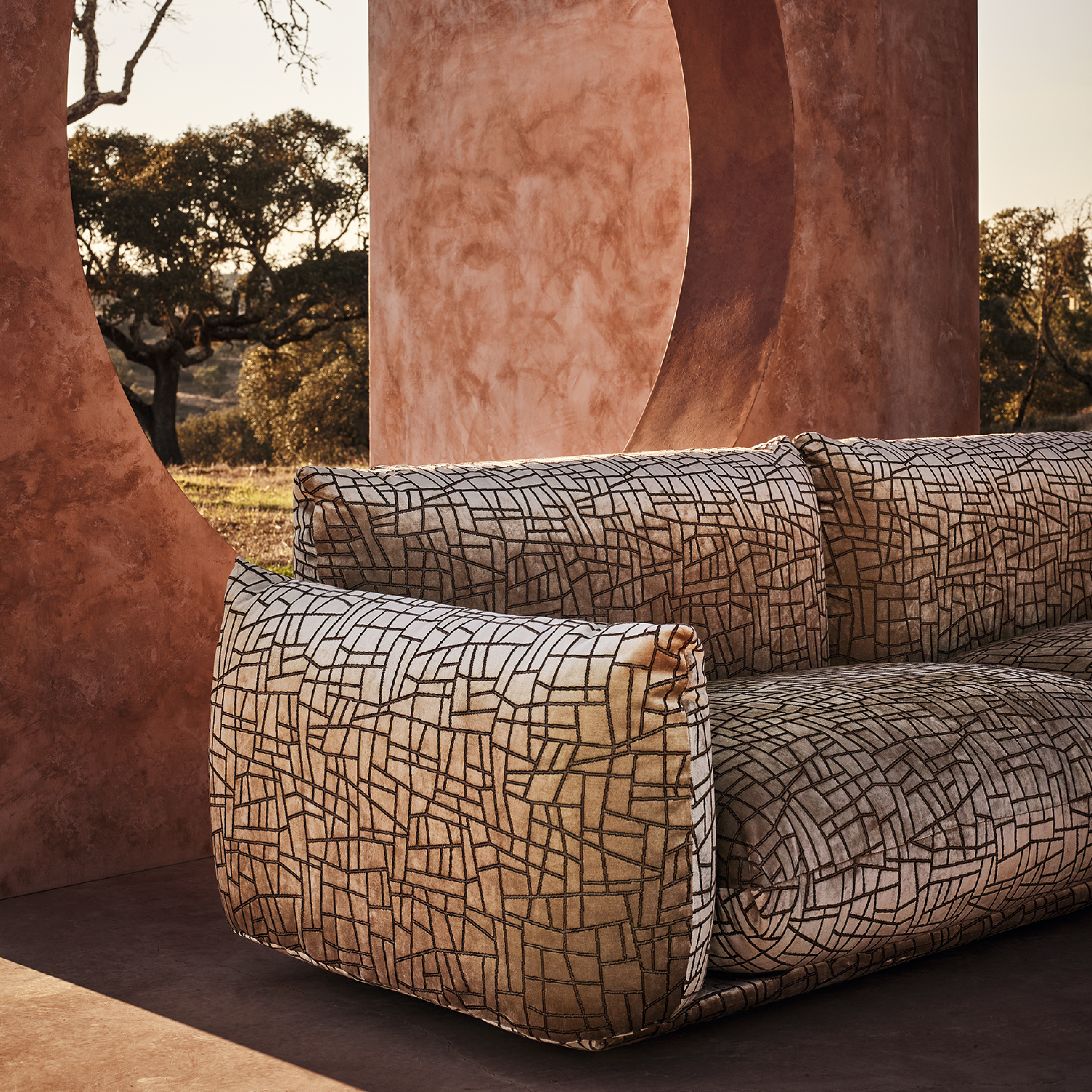 Kiesler - Tobacco fabric | Salvador | Zinc Textiles