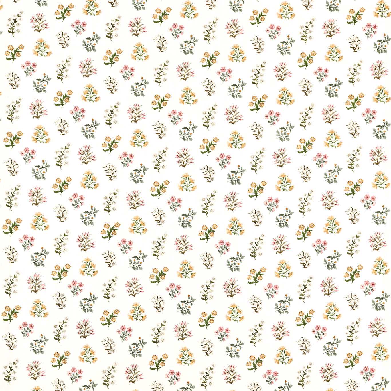 Leiden - Blush/Ochre fabric | Secret Garden Fabrics | Clarke & Clarke