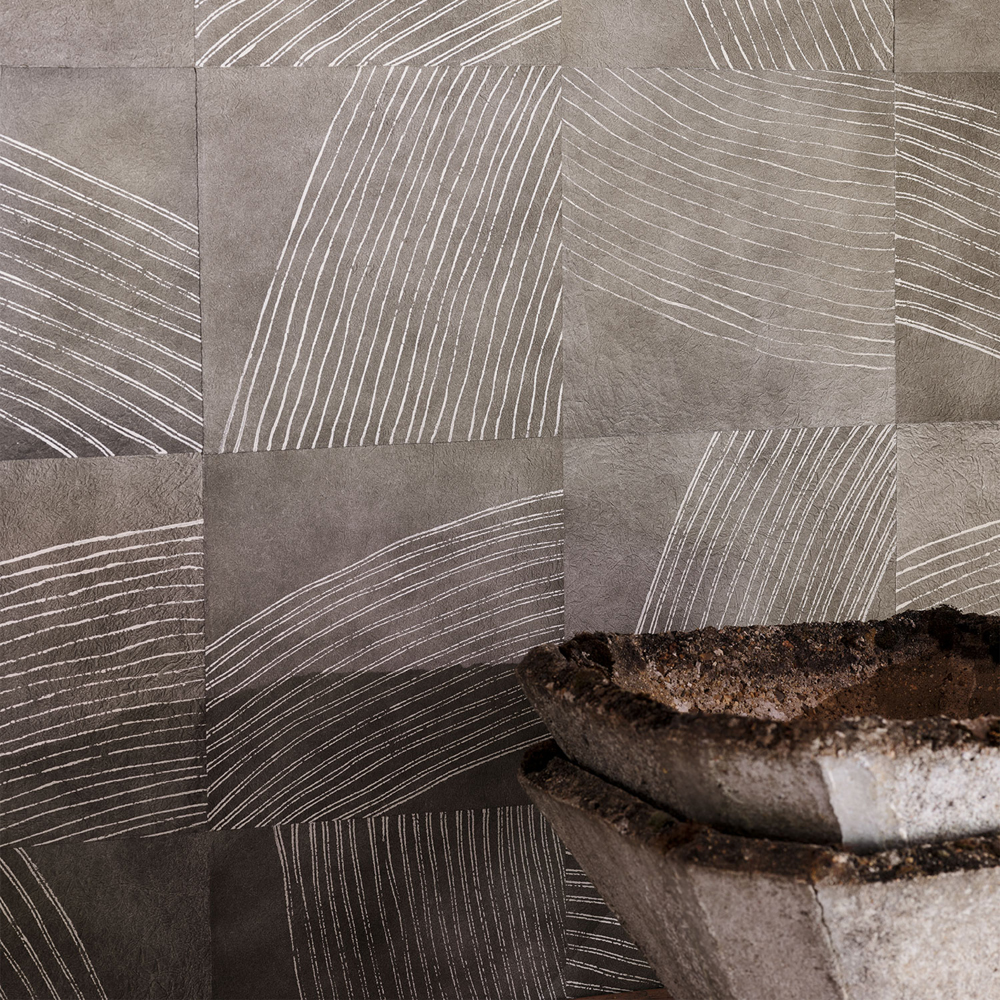 Suna - Stoneware wallpaper | Collage II Handcrafted Wallcoverings ...