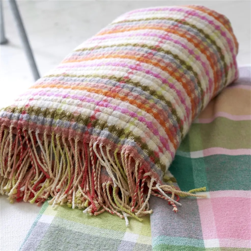 Marano Peony - Throw | Designer Throws