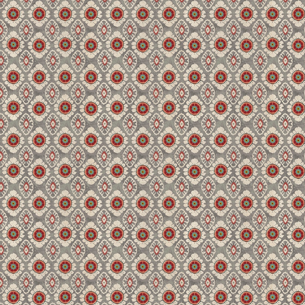 Maya - Taupe fabric | Indira | Chess Designs