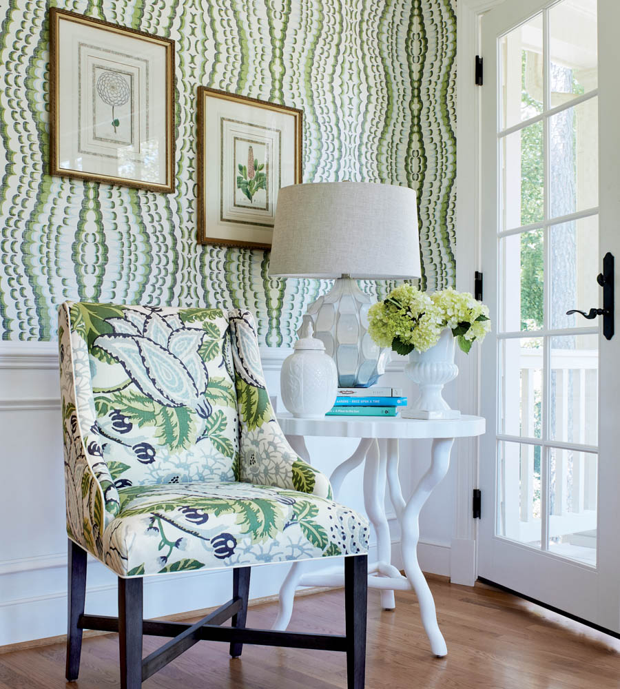 Mitford - Yellow fabric | Paramount | Thibaut