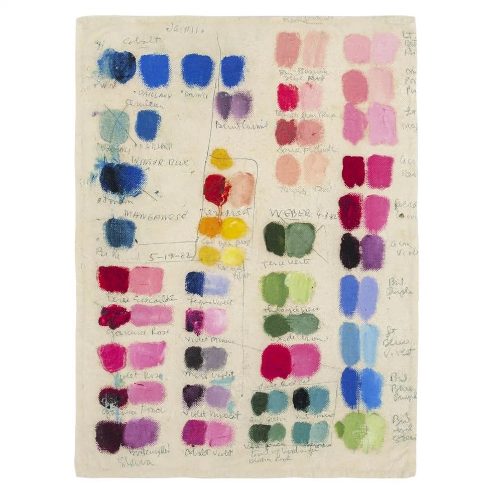 Mixed Tones Canvas - Throw | Designer Throws