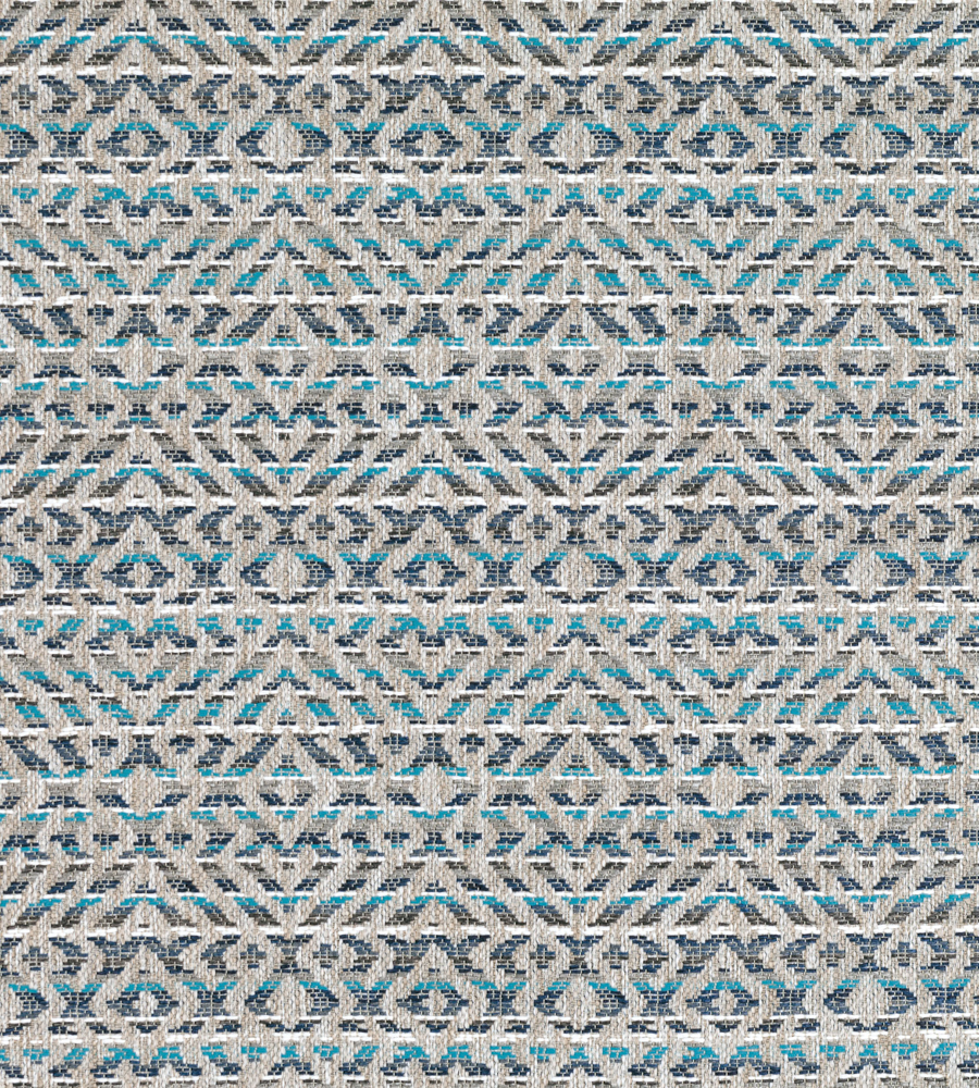 Mokolo - Indigo fabric | Mokolo Outdoor Fabrics | Romo