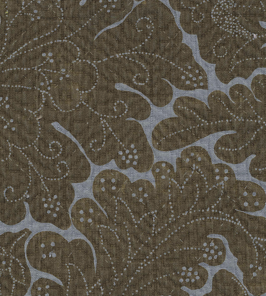 Nantes Overdye - Brown/Blue fabric | Big Prints | Lewis & Wood