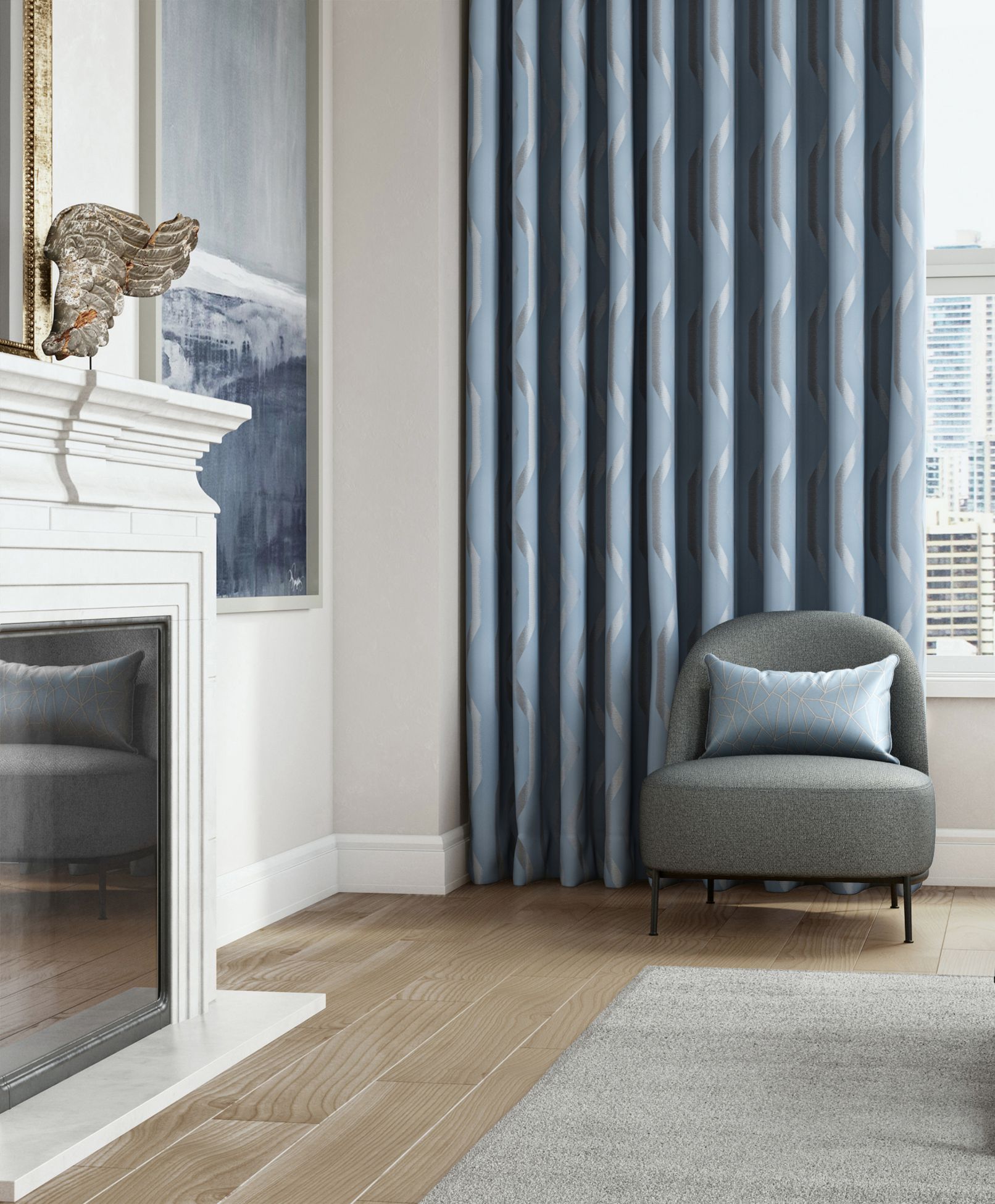 Noble - Lake fabric | Magestic | Today Interiors