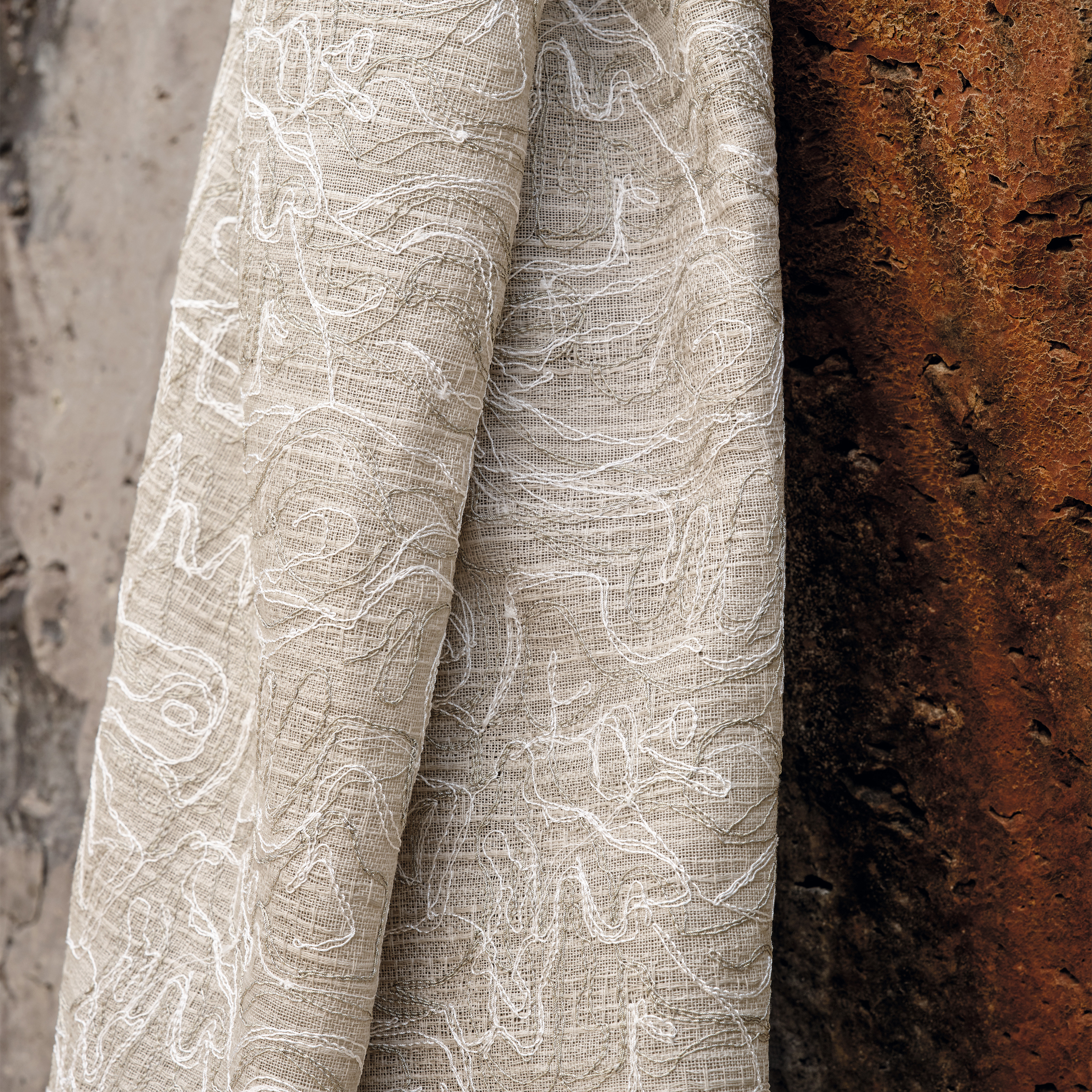 Poniente - Linen fabric | Ventus Sheers | Zinc Textiles