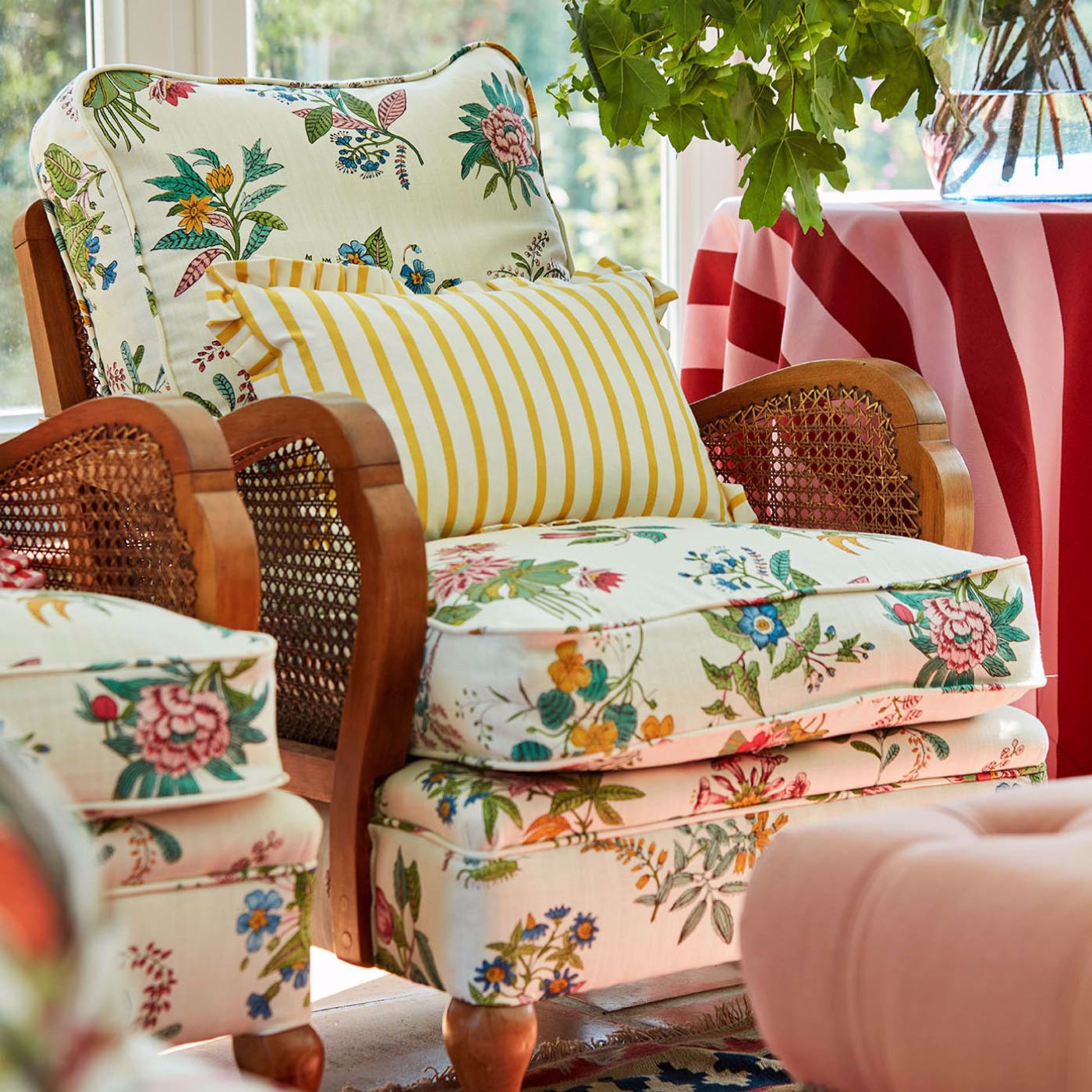 Ribbon Stripe - Citrine fabric | Harlequin X Sophie Robinson Fabrics ...