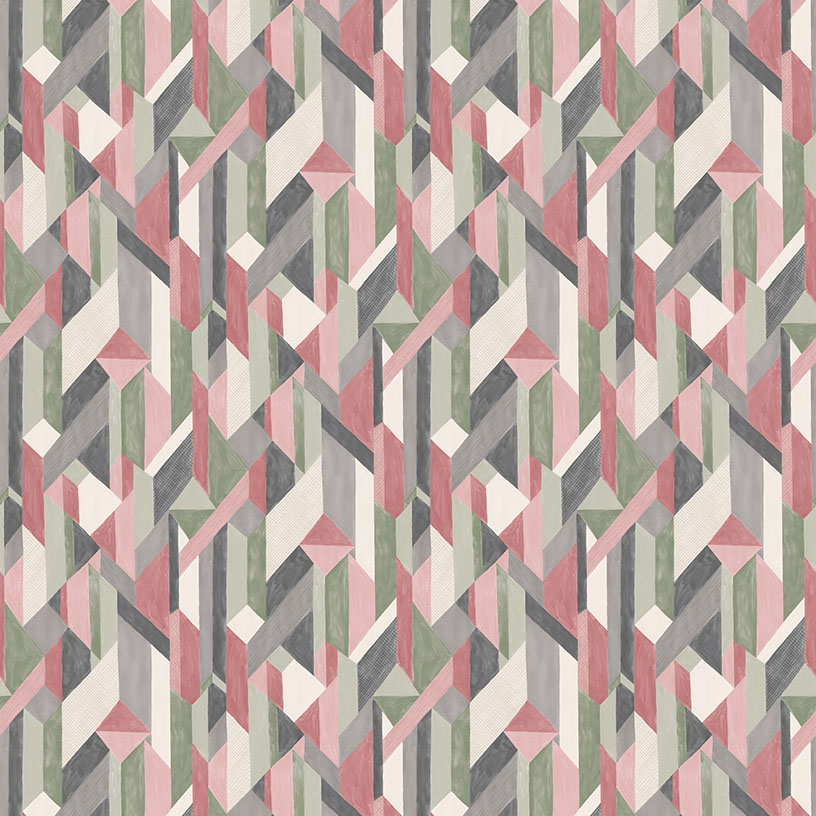Ricochet - Rose fabric | Centenary | Blendworth