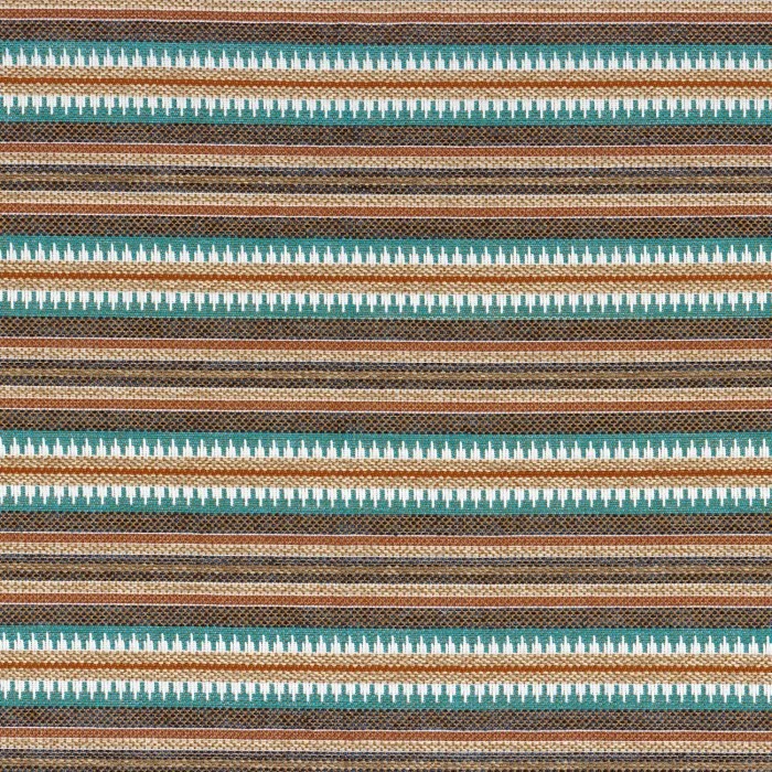 Serapes - Turquoise Marine fabric | Hozho | Casamance