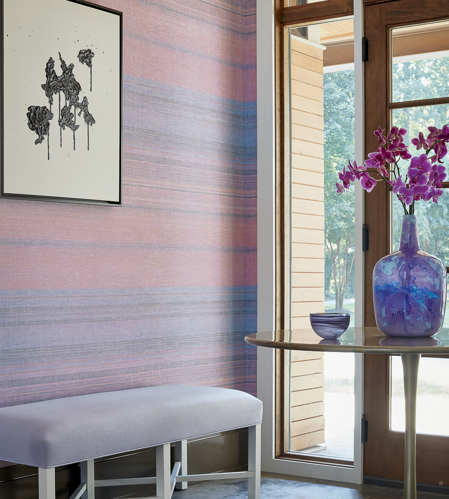 Sandia - Pink wallpaper | Surface Resource | Thibaut