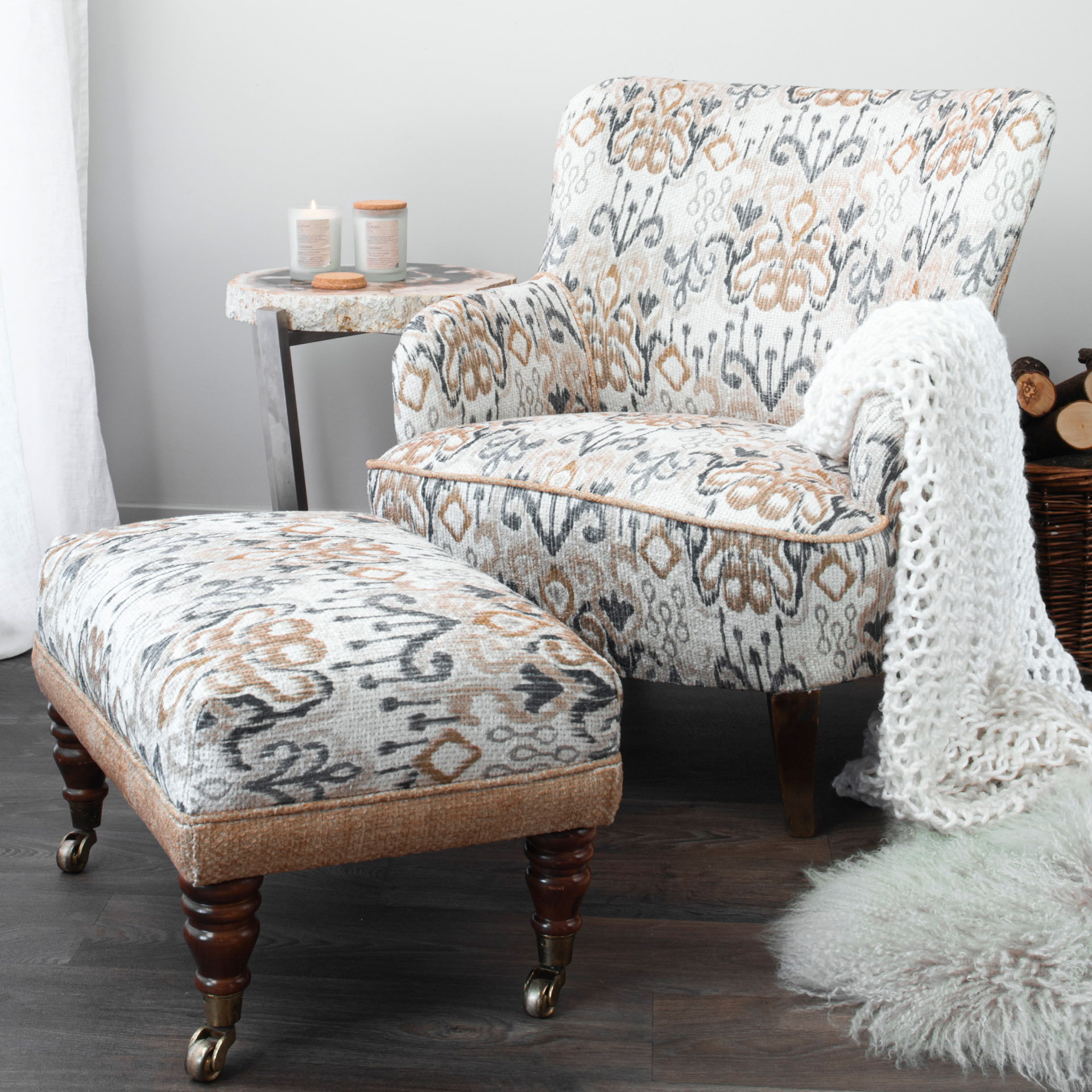 Shoyi - Sienna fabric | Mengikat | Wemyss