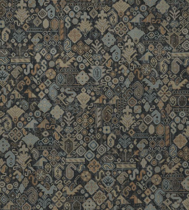 Siam - Ink fabric | Cornucopia | Warwick