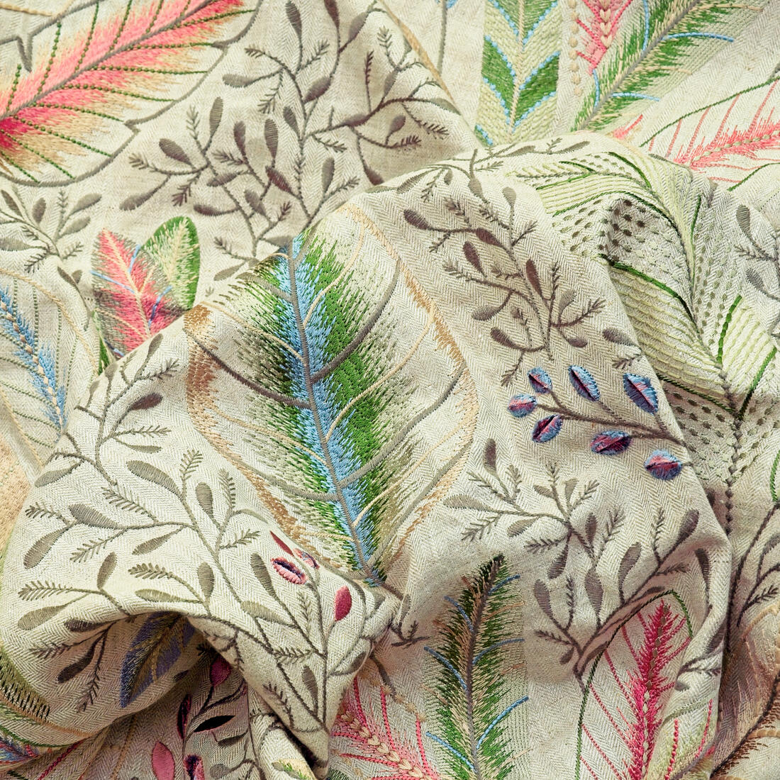 Spirit Linen - Sunset fabric | Folklaw | Andrew Martin