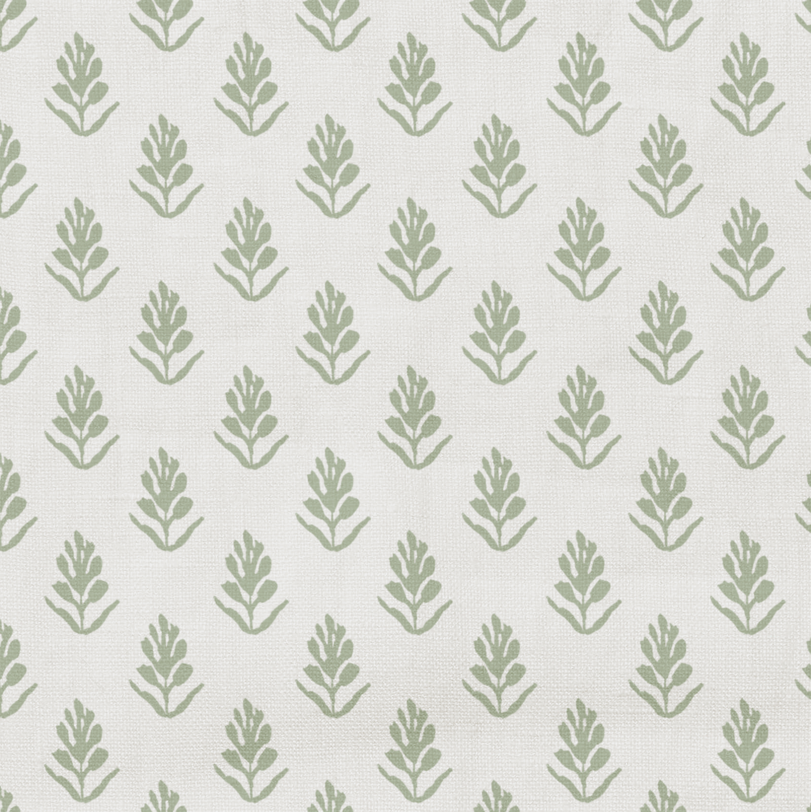 Sprigg - 12 Sage fabric | Wee Prints | Wemyss