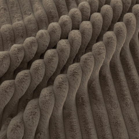 Sumo - Mink fabric | Fauxy Fur | Warwick