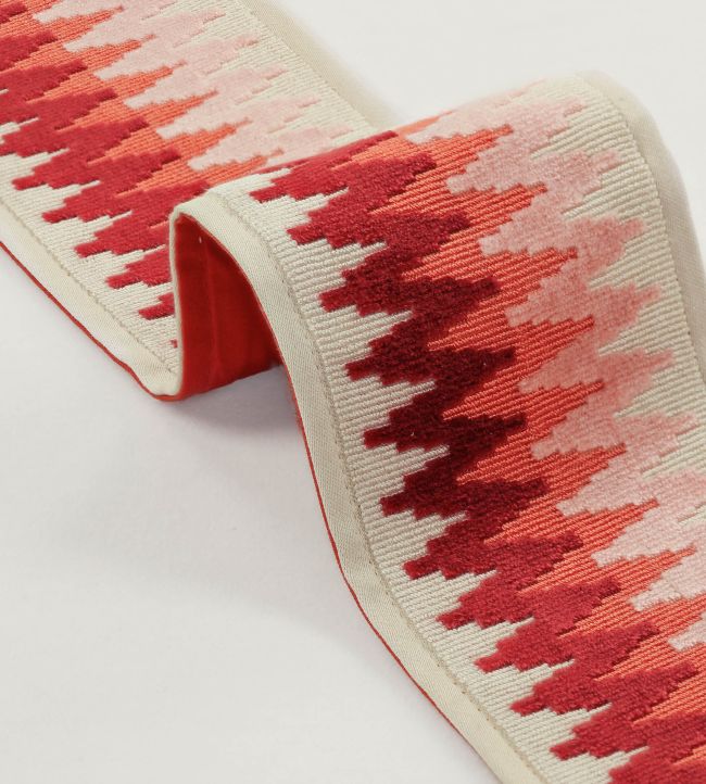 Temperley London x Romo - Chevron Braid - Poppy Blaze | Trimmings