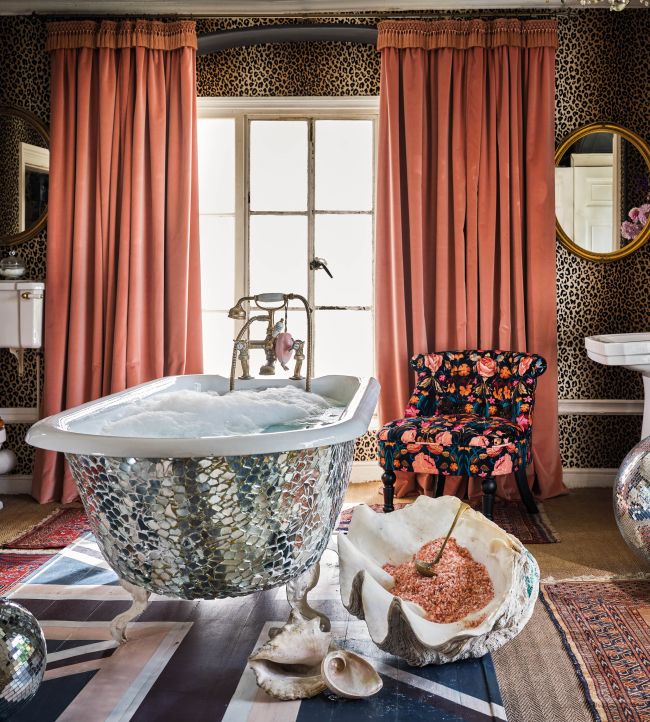 Temperley London x Romo - Trellis Fringe - Vintage Rose | Trimmings