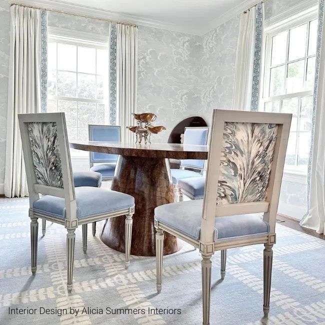 Taplow - Sea Mist fabric | Garden Walk | Lee Jofa