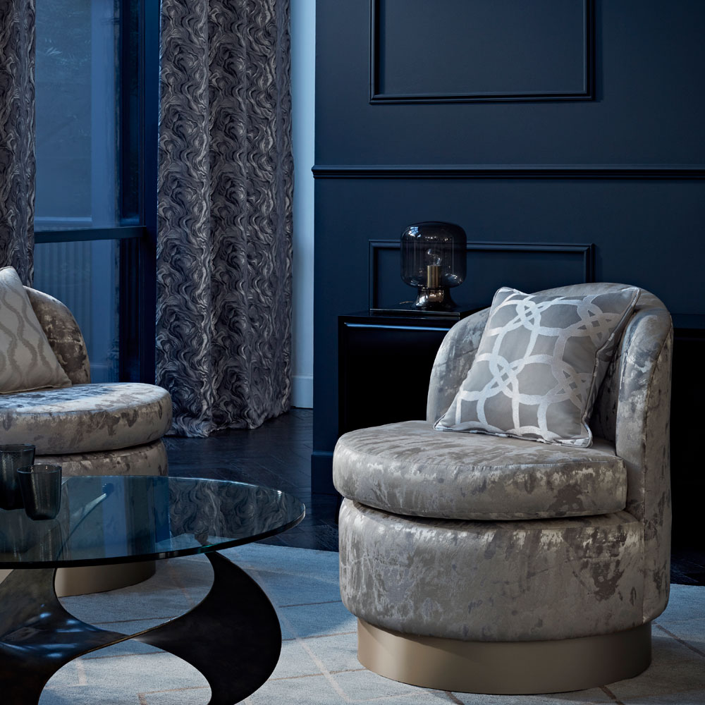 Tessere - Champagne fabric | Lusso 2 | Clarke & Clarke