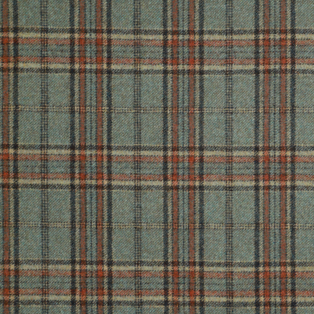 Smyth - Aqua/Rust fabric | Heritage II | Abraham Moon