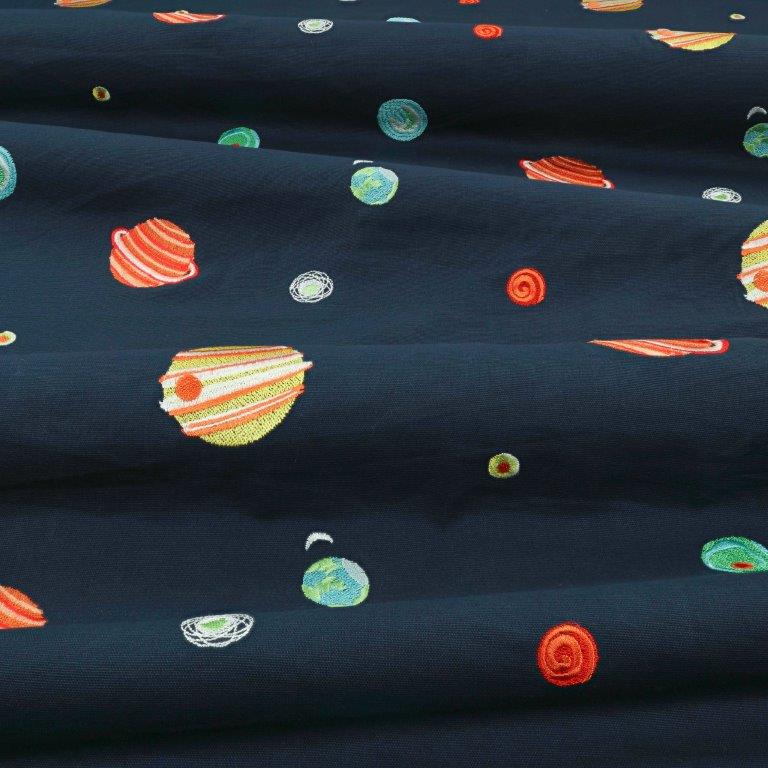 Solar System - 01 fabric | Picturebook 2 Fabrics | Villa Nova