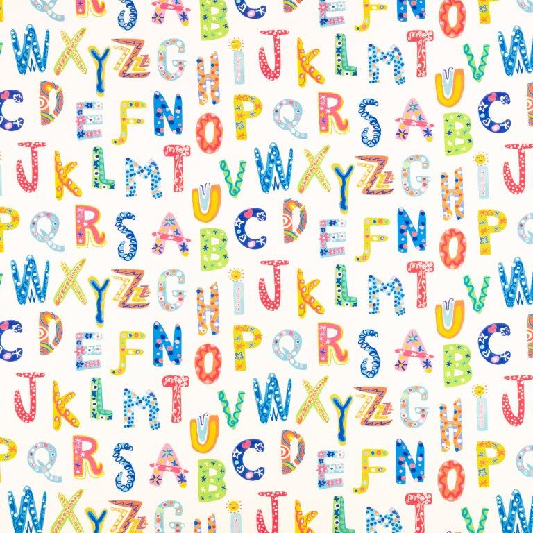 ABC - 01 fabric | Picturebook 2 Fabrics | Villa Nova