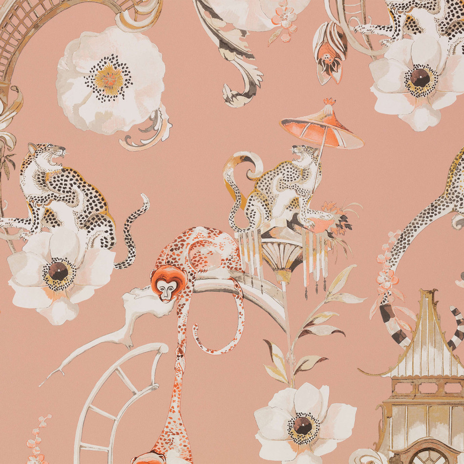 Euphoria Wallcovering - Boudoir wallpaper | Temperley London x Romo ...