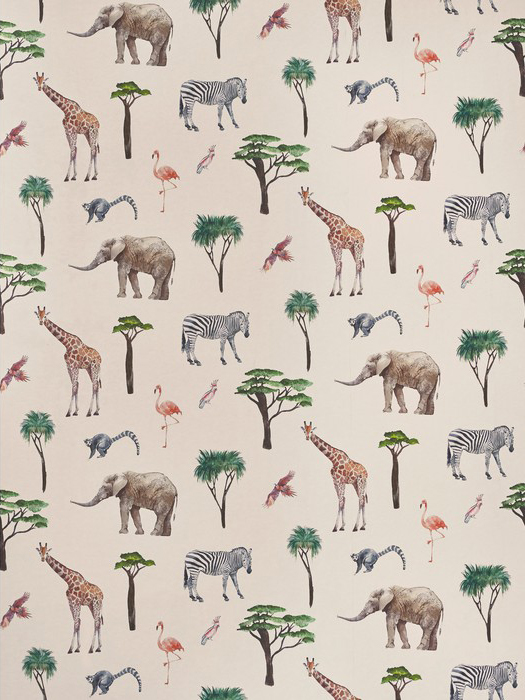 Safari Park - Jungle wallpaper | Big Adventure | Prestigious Textiles