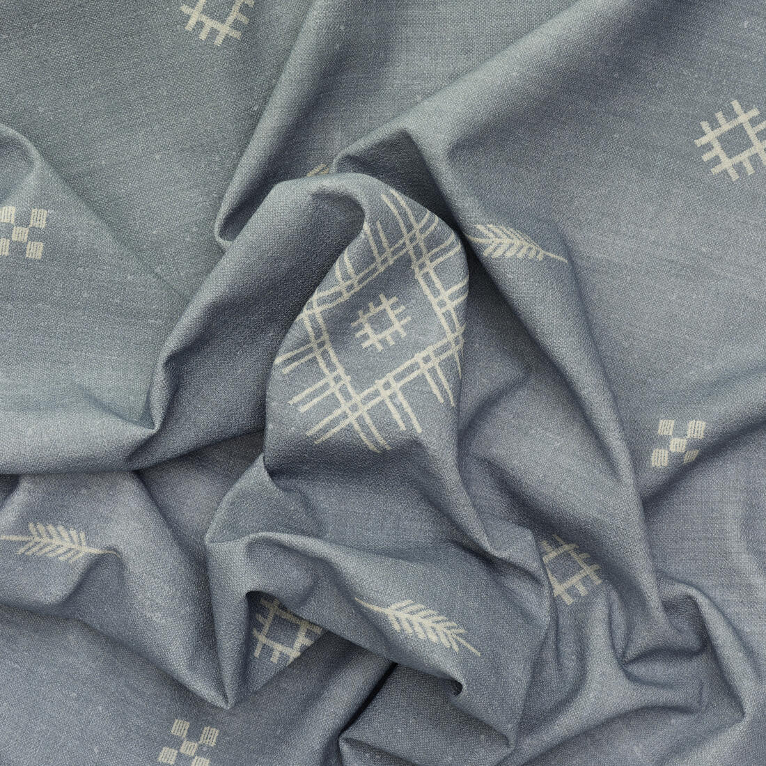 Azorus - Denim Outdoor fabric | Argonaut | Andrew Martin