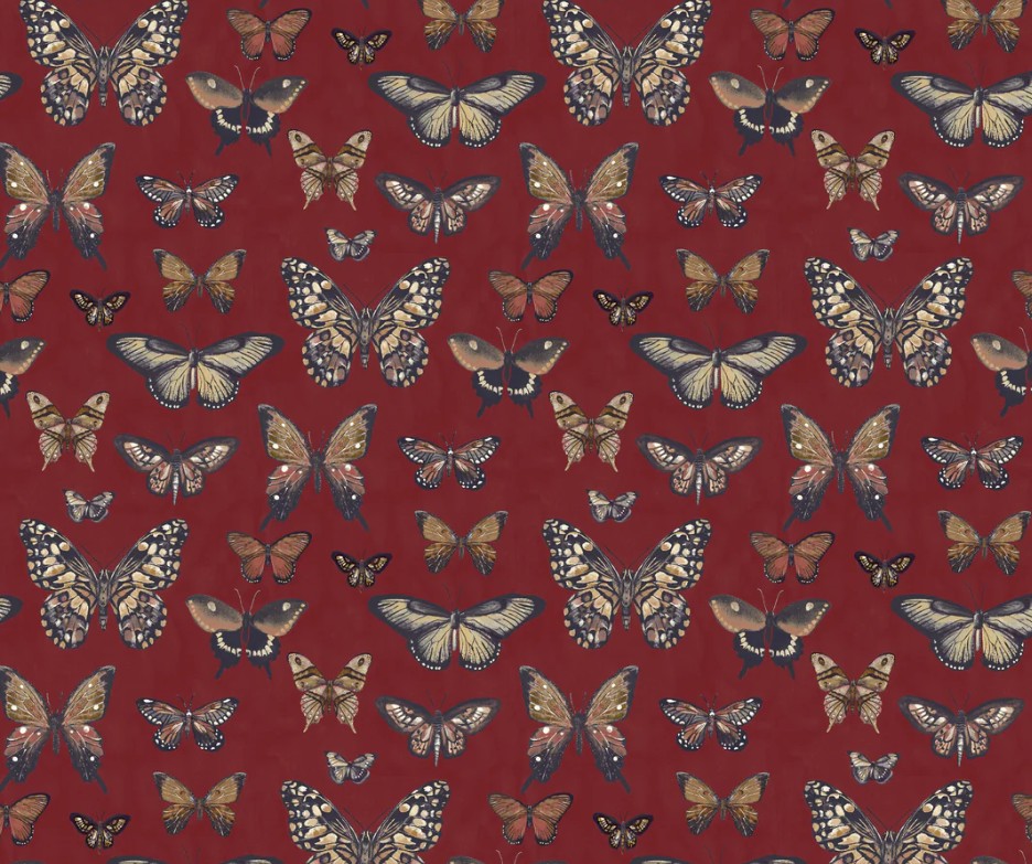 Baby Taman - Rust 8 fabric | Derwent | Arley House