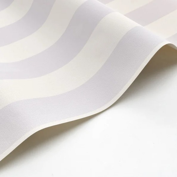 Baltic Rayure - Gris Perle wallpaper | Seaside | Casadeco