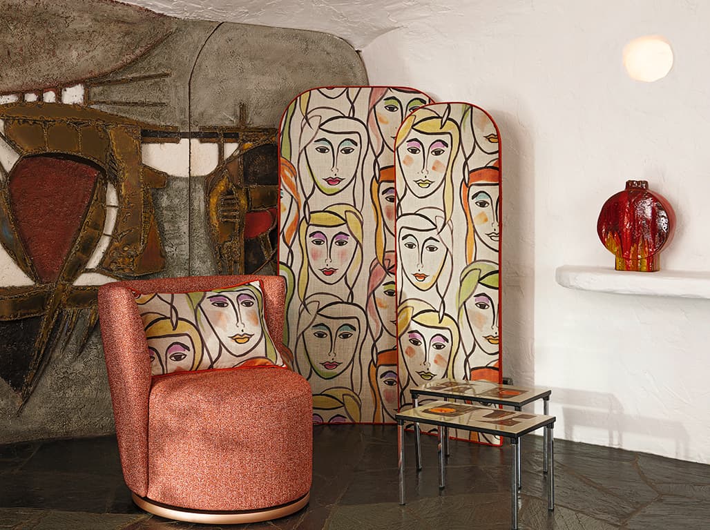 Stay Forever - 060 fabric | Antibes - Coast Of Colours | Carlucci