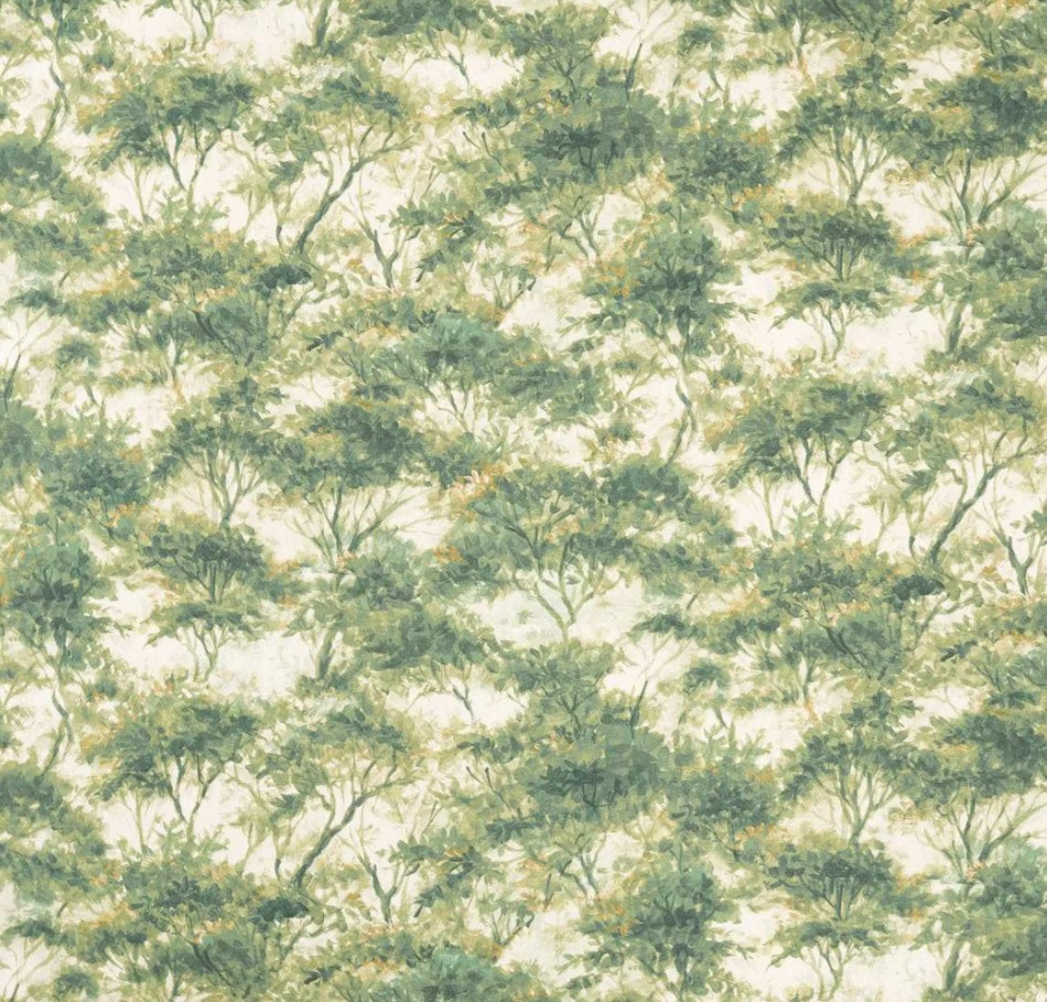 Boschetto Print - Forest fabric | Elements Fabrics | Clarke & Clarke