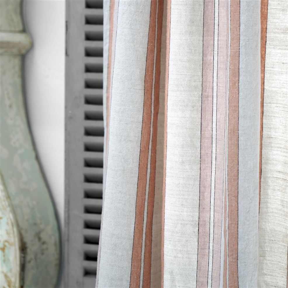 Brera Strada - Quartz Rose fabric | Brera Striato | Designers Guild