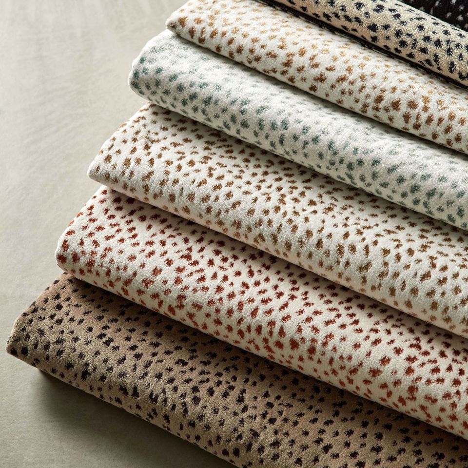 Fawn - Fossil fabric | Reflect Velvets | Harlequin