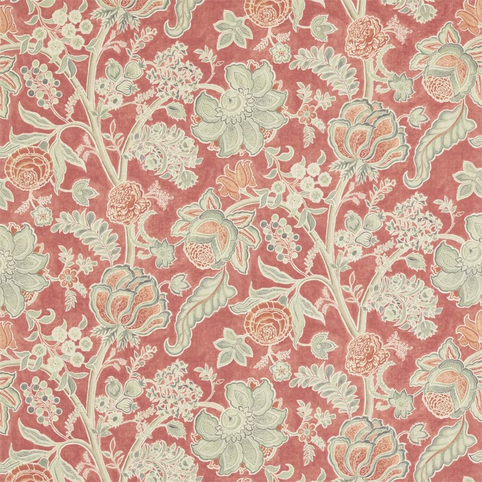 Shalimar - Russet/Flint fabric | Art Of The Garden Fabrics | Sanderson