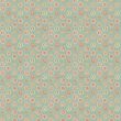 Court Buttons - Aqua/ Red wallpaper | Historic Royal Palaces Wallpaper ...