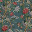Hydrangea Bird - Indigo fabric | Signature Prints | GP & J Baker