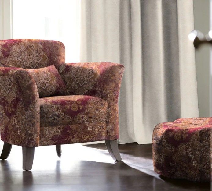 Maroc - Raw Crimson 10 fabric | Kasbah | Arley House