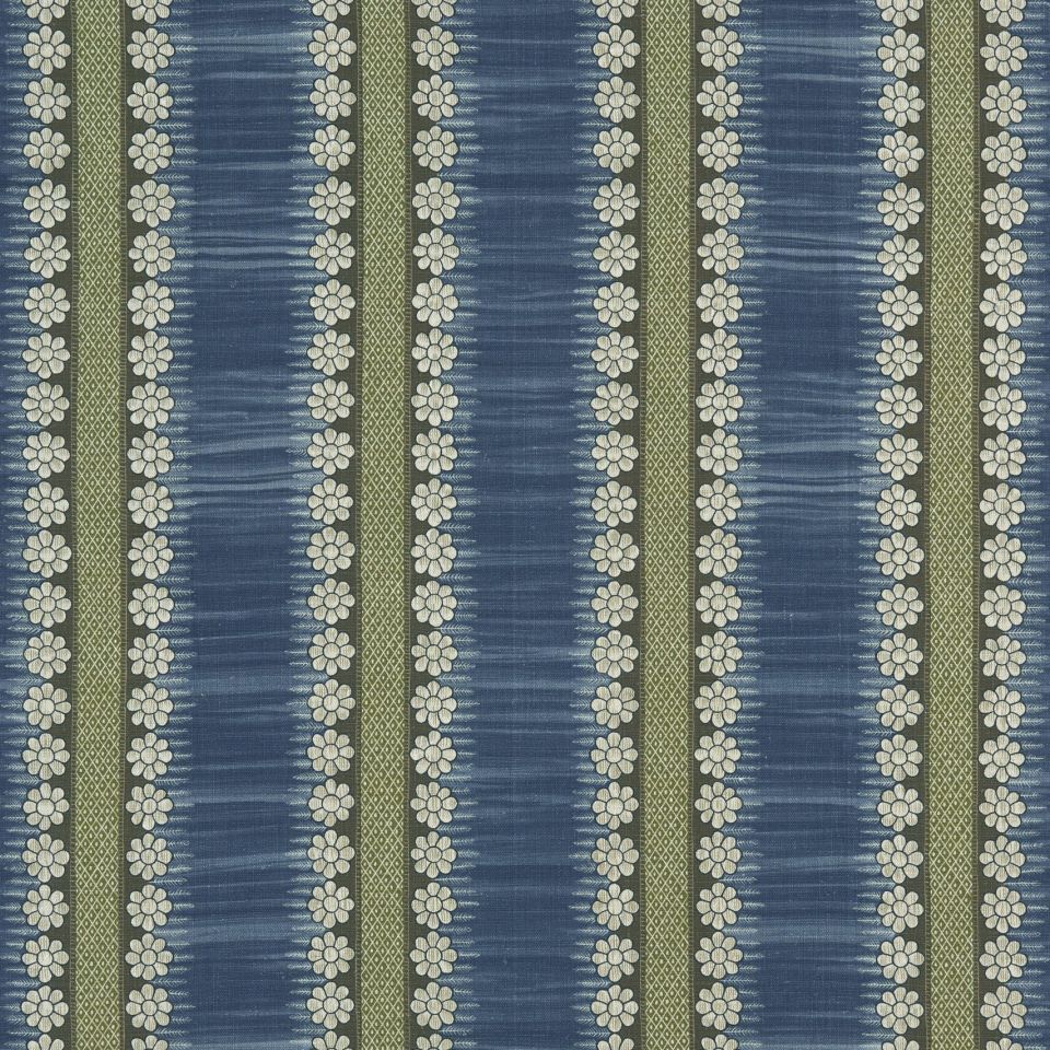 Shala - Indigo fabric | Shala | The Design Archives