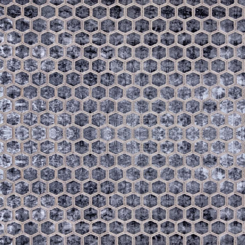 Manipur - Graphite fabric | Manipur | Designers Guild