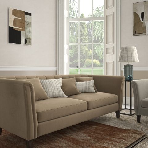 Eco-Velvet - Timber fabric | Eco-Velvet | Warwick