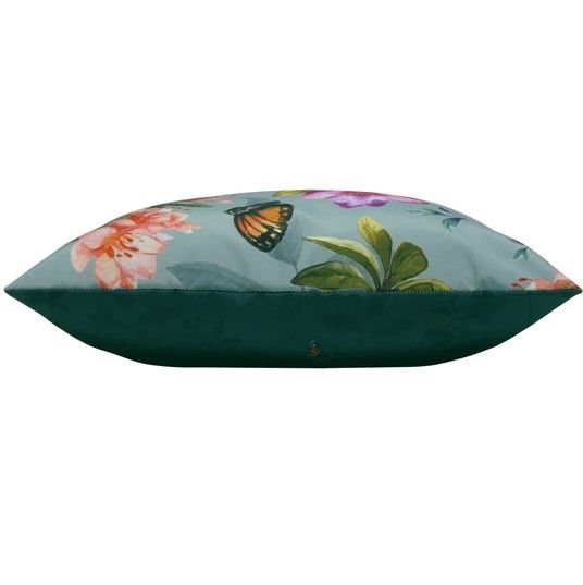 Riva Home Evans Lichfield - Butterfly Outdoor Cushion - Duck Egg ...