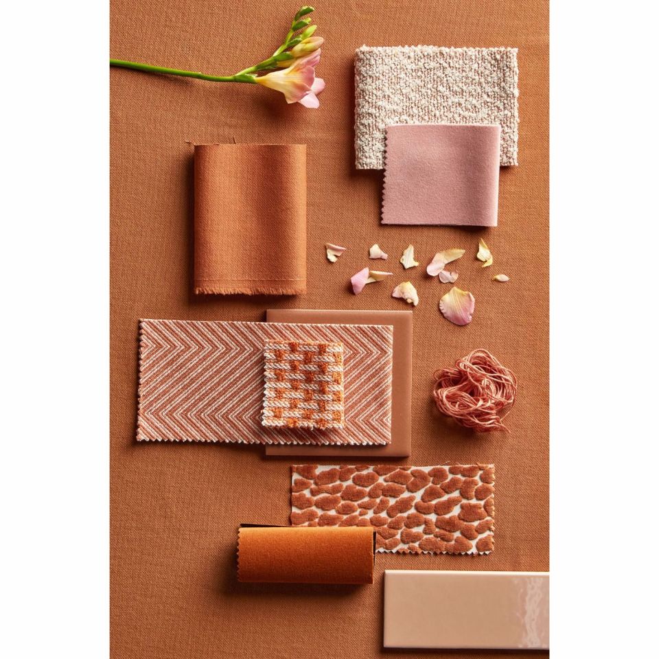 Allegra - Rust fabric | Allegra Performance Fabrics | Harlequin